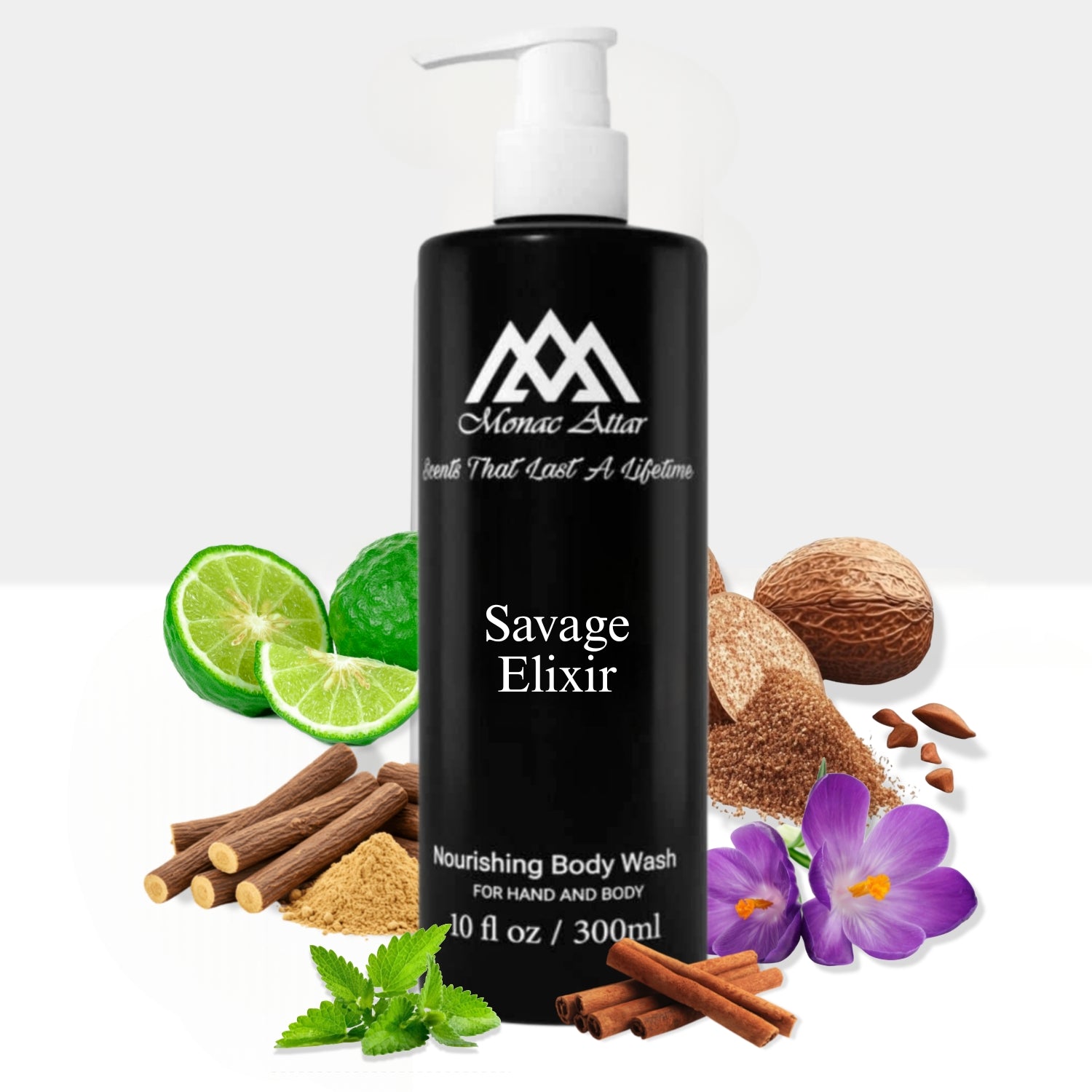 Savage Elixir Body Wash Inspired by Sauvage Elixir – Monac Attar